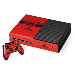 Skinit NFL Cleveland Browns Xbox One Console and Controller Bundle Skin ...